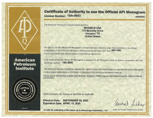 API Licenses - Woodco USA